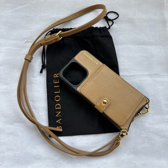 Bandolier | Accessories | Bandolier Tan Phone Case With Strap Iphone 5 ...